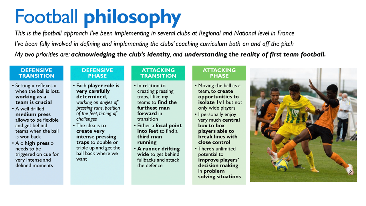 Coaching methodology – Sébastien Chapuis